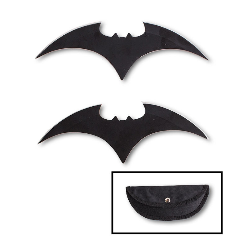 Bat Wing Throwing Set - Bat Throwing Stars - Batarang Throwing Set ...