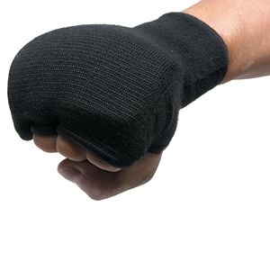 Black Cloth Fist Guards - Martial Arts Fist Pads - Karate Fist Guard