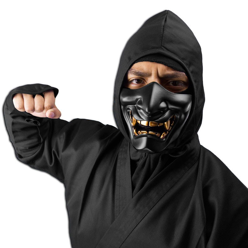 Traditional Ninja Mask This Image Provides An Overview Of Ninjas And