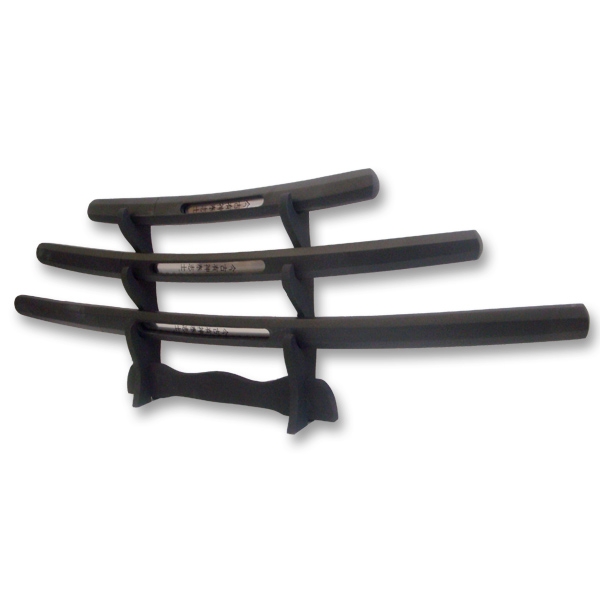 Black Oak Samurai Sword Set - Three Piece Katana Set - Samurai Swords ...
