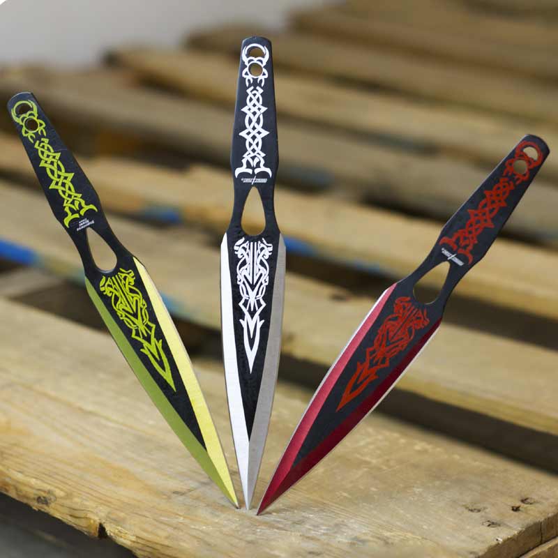 Throwing Knife Pattern Knife Throwing Hi Res Stock Photography And