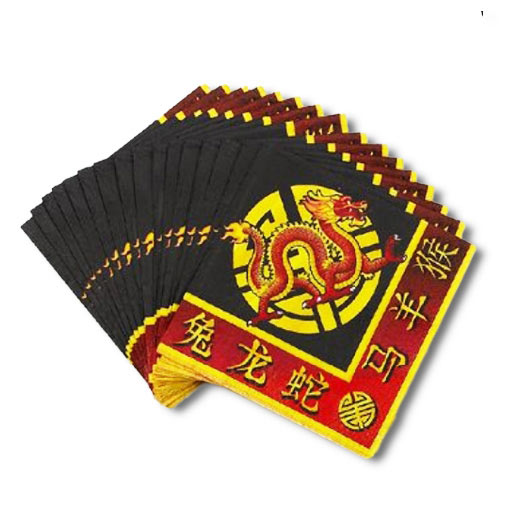 Chinese Dragon Napkins - Martial Arts Table Decorations - Chinese New ...