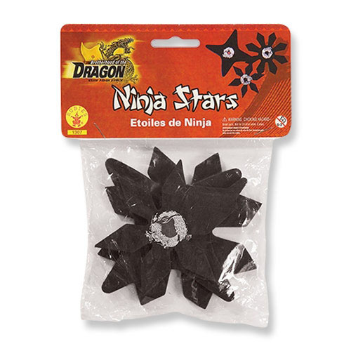 Foam Ninja Stars - Costume Throwing Star - Fake Ninja Stars