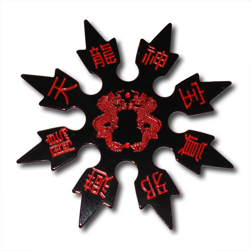 Dragon Throwing Star - unsharpened throwing stars - Dragon Shuriken