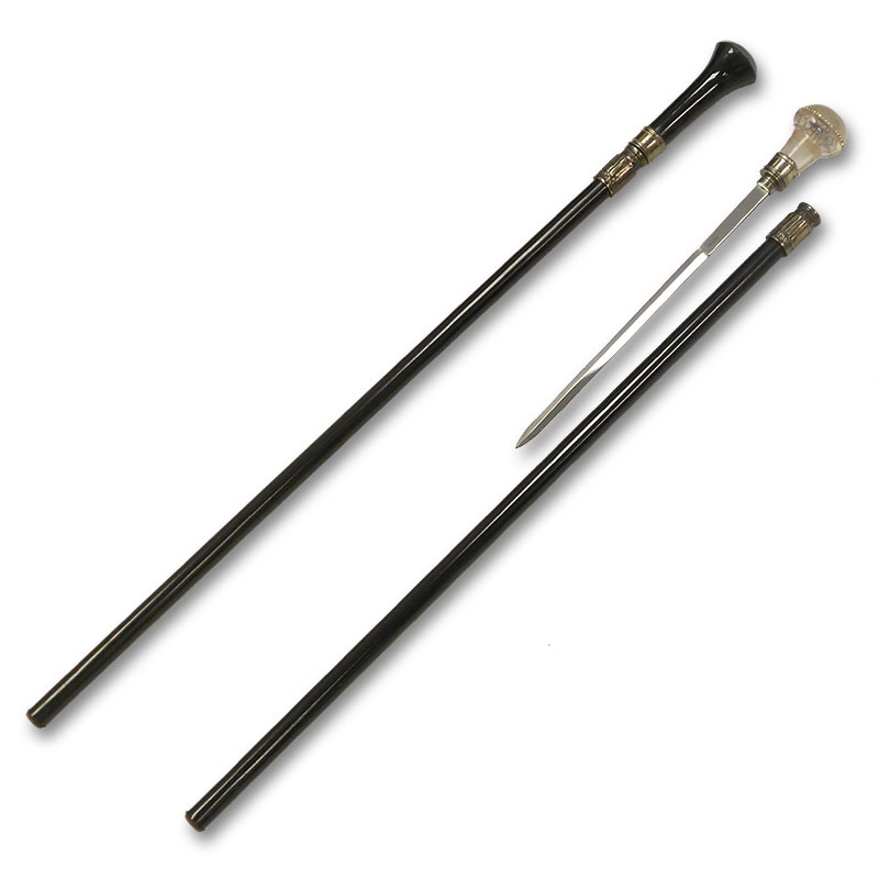Economy Knob Sword Canes - Self Defense Concealed Weapons