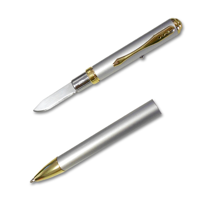 Executive Pen Knife - Silver Pen Knives - Professional Letter Opener