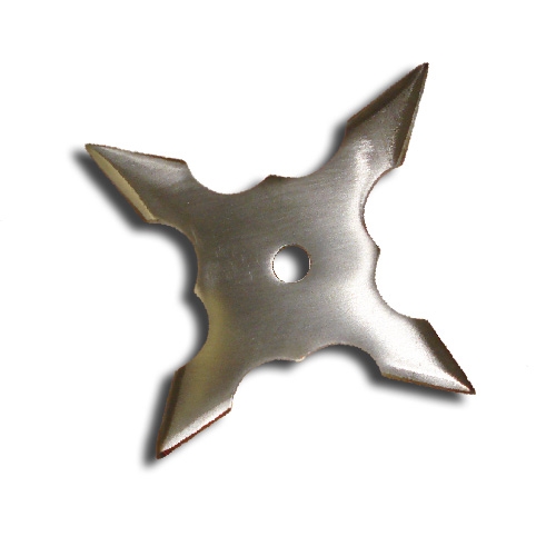 Four Point Discount Throwing Star - Four Point Value Shuriken - Economy ...