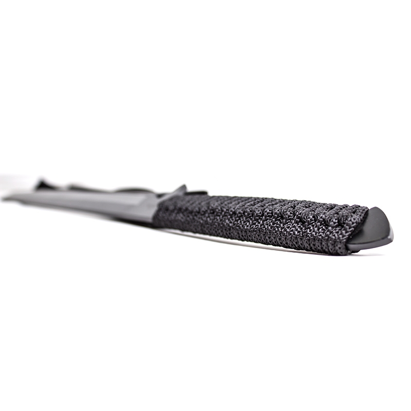 Faca Ninja Tanto 27" BLACK NINJA SWORD Full Tang Machete Tactical