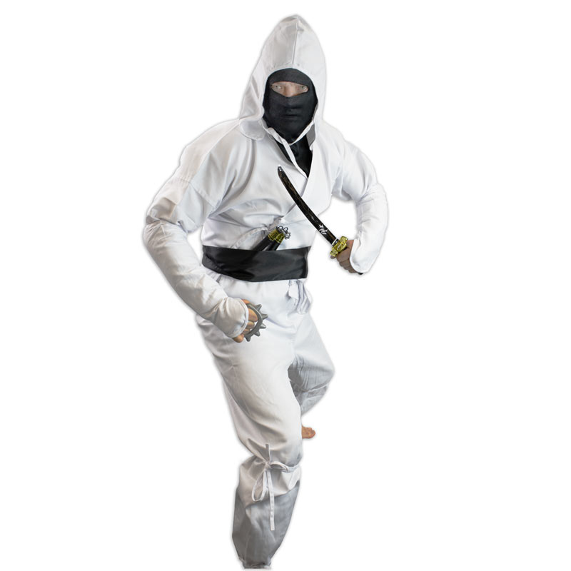 Ghost Ninja Costume - Halloween Ninja Uniform - Assassins Creed Costume ...