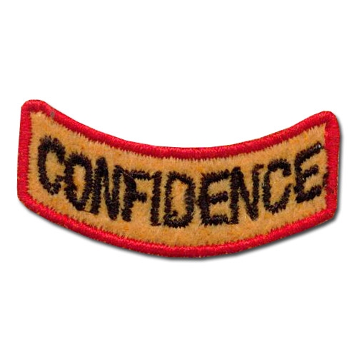 Great Confidence Award Patch - Kung Fu Reward Patches - Kung Fu Award Patch