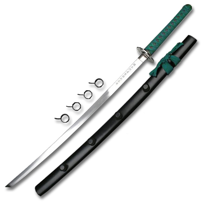 Green Ninja Spike Sword Set - Ninja Swords With Spikes - Sword And ...