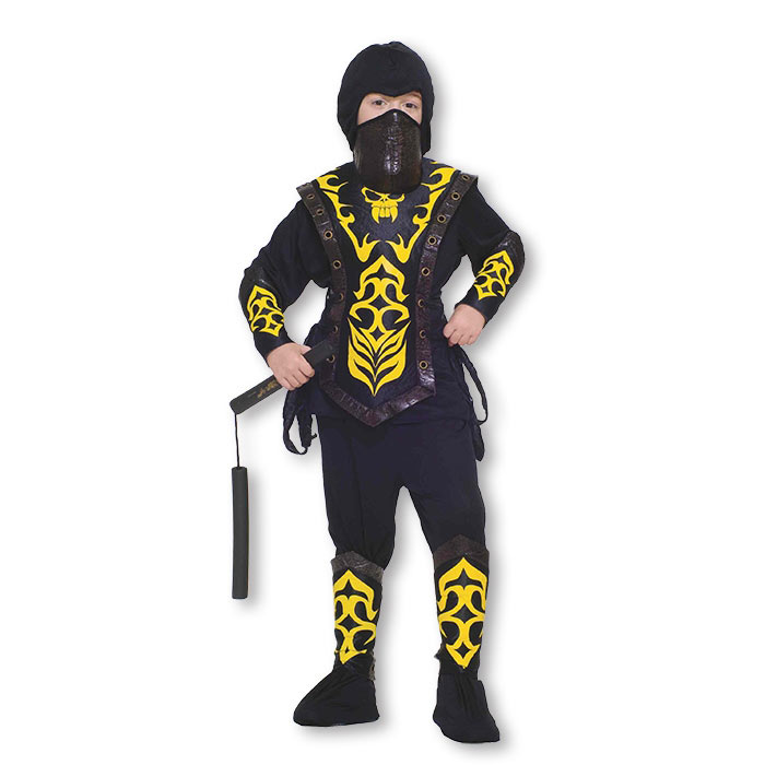 Kids Ninja Master Costume - Ninja Warrior Costumes for Kids - Children ...