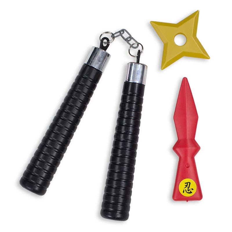Lethal Ninja Play Set - Toy Weapons - Safe Costume Accessories ...