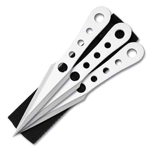 Lightning Bolt Throwing Knife Set - Stainless Steel Throwing Knives ...