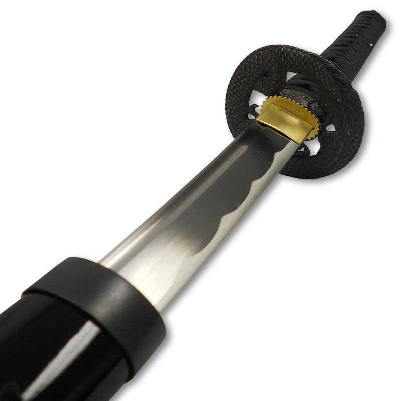 Serpent Strike Carbon Steel Katana - Extra Long Samurai Sword