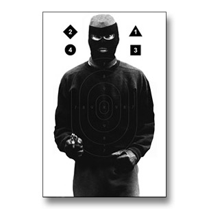 Masked Robber Target Poster - Bank Robber Throwing Targets - Throwing ...