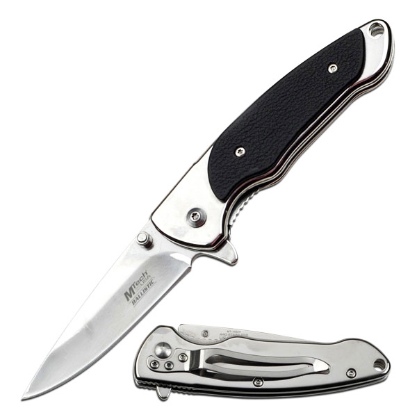 Mirror Finish Spring Assist Knife - All Metal Assisted Open Knives ...