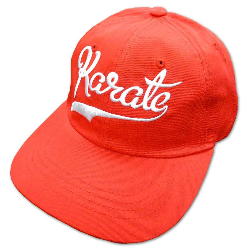 Red Karate Script Hat - Red Martial Arts Baseball Cap - Cursive Design ... Red Karate Script Hat - Red Martial Arts Baseball Cap - Cursive Design ...
