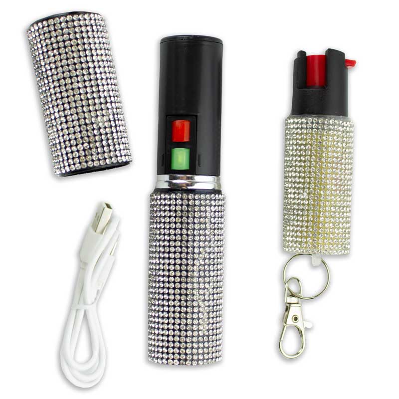 Rhinestone Self Defense Set - Glamorous Weapons - Womens Self-Defense ...