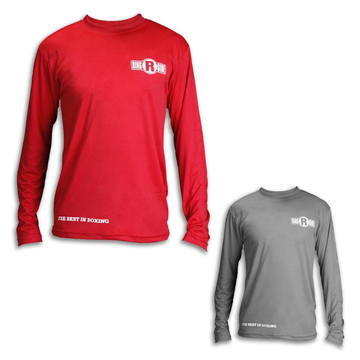 Ringside Performance Long Sleeve T-Shirt with Chest Logo - Ring Side ...