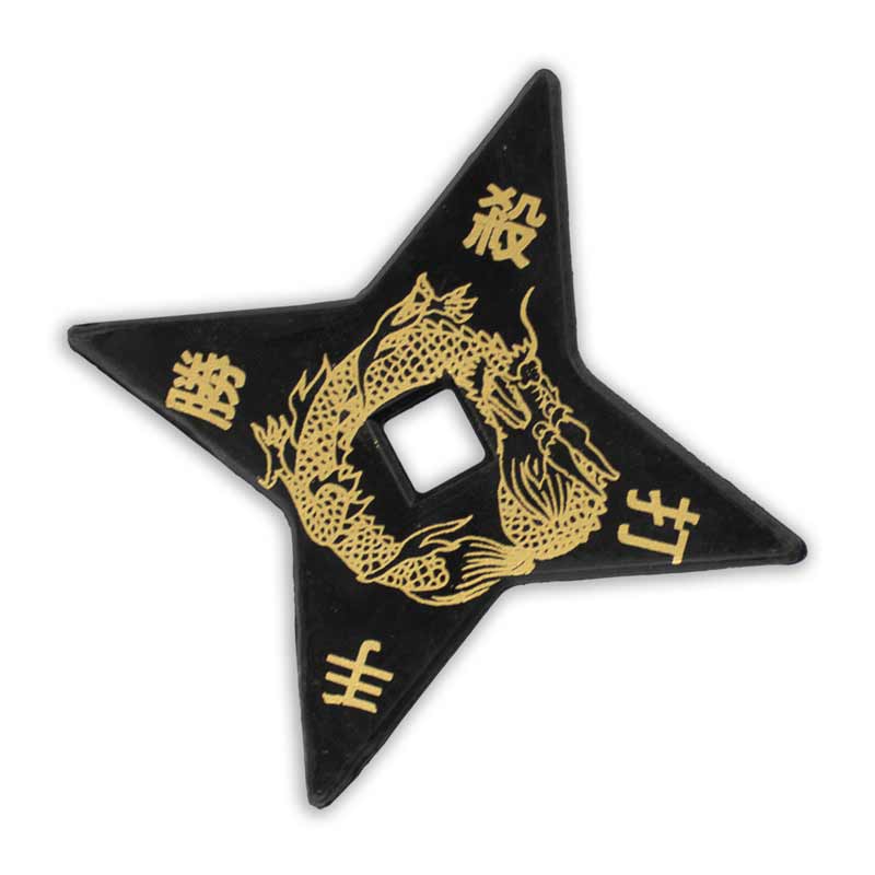Rubber Throwing Star Set Practice 3 Piece Martial Arts