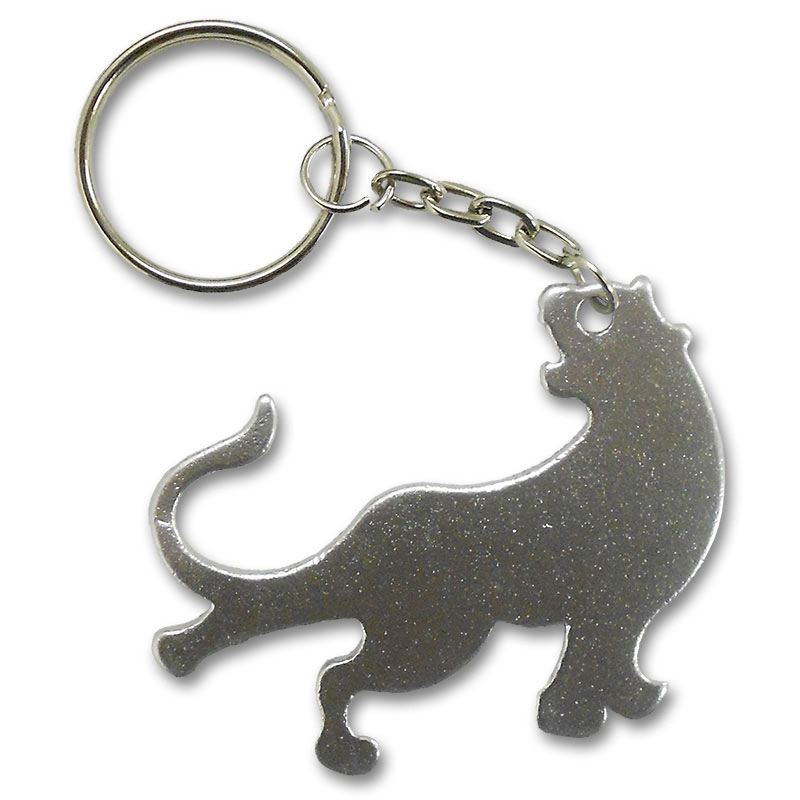 Silver Tiger Keychain - Chinese Tiger Chains - Tiger Key Ring