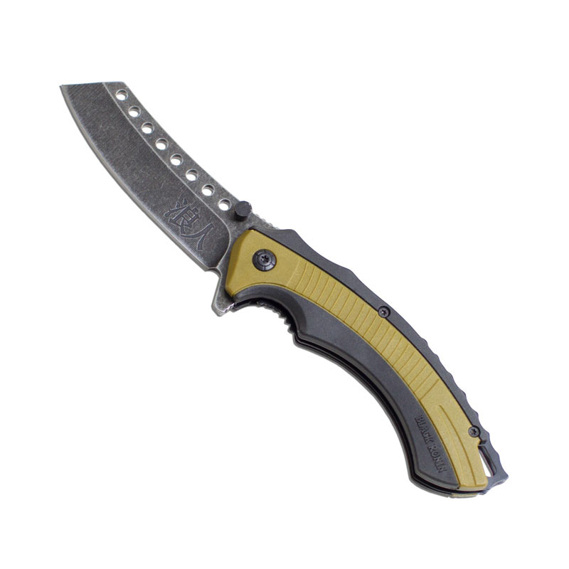 Spring Assisted Bushido Knife - Black Ronin Bushido Pocket Knives ...