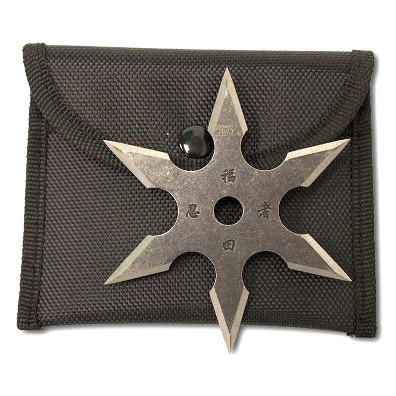 Stone-Wash 6-Point Throwing Star - 6-point Shuriken - Stonewash Ninja ...