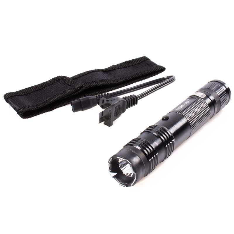 Stun Gun Flashlight - Light Up Stun Weapon - Handheld Tasers ...