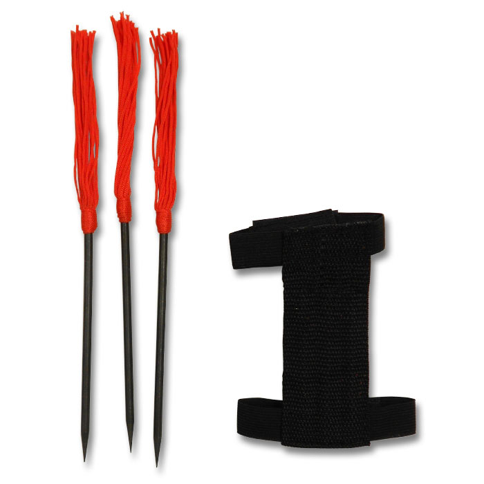 Tasseled Ninja Throwing Spikes - Ninja Spike Weapons - Concealable ...