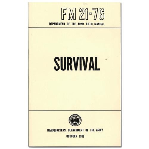 Army Survival Field Manual - Military Survival Manuals - Ultimate ...