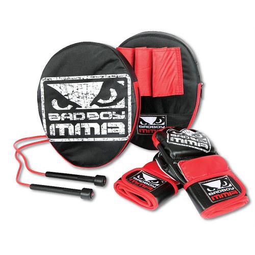 Bad Boy MMA Starter Kit - Martial Arts Training Gloves Package - MMA ...