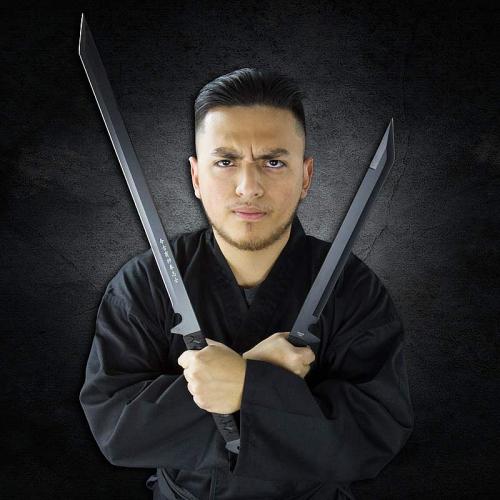 Black Ninja Sword Set - Wakizashi for Sale- Sharp Ninja Swords | KarateMart.com