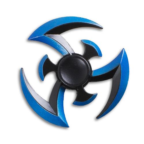 Blue Blade Fidget Spinner - Ninja Star Toy - Martial Arts Toys ...