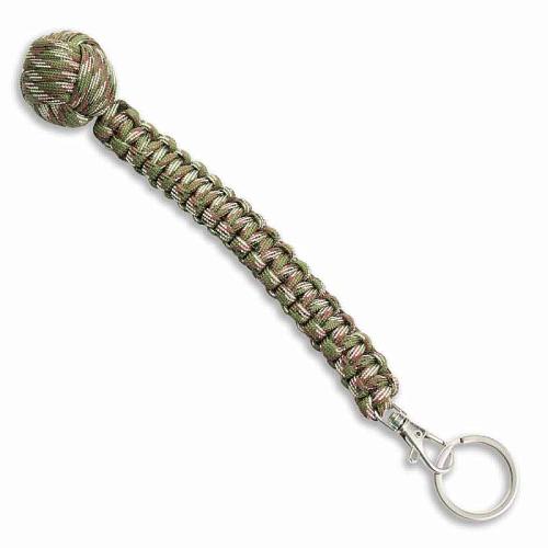 Camo Monkey Fist Keychain - Self-Defense Weapons - Monkeys Paw Hidden ...