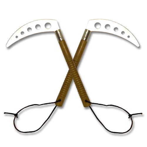 Competition Oak Kama with Grip - Competition Kama Weapons - Oak Martial ...