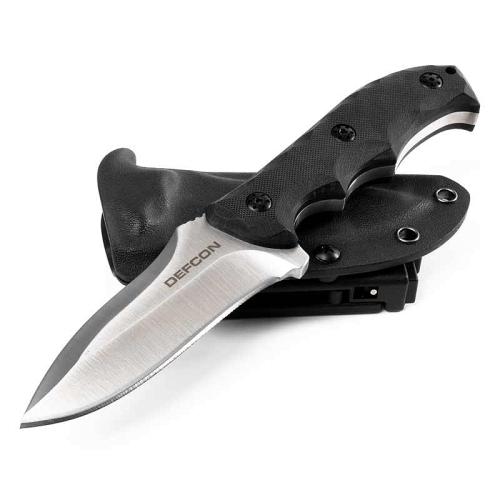 D2 Full-Tang Tactical Knife - Thick Fixed Blade Knives - Heavy Duty ...