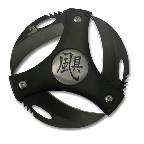 Dark Cyclone Folding Knife - Glaive Folding Knives - Black Folding Knife