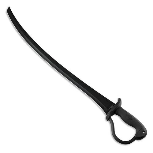 Dark Legion Saber Sword - Black Steel Cutlass - Stealth Saber Swords ...