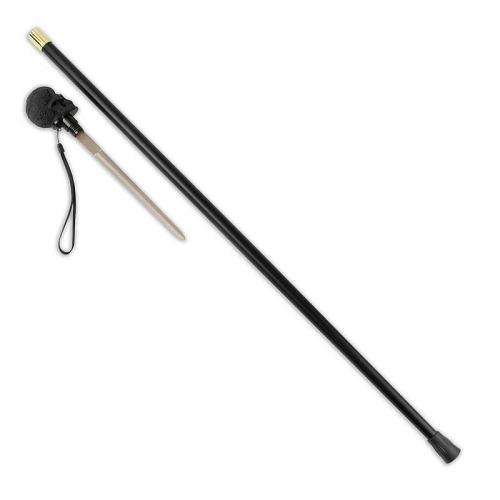 Dark Skull Sword Cane - Walking Stick Blade - Hidden Weapons ...