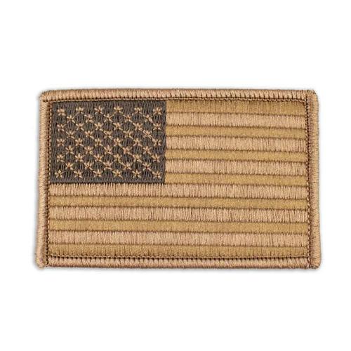 Desert Camo American Flag Patch - Desert Camouflage USA Flag Patches | KarateMart.com