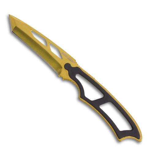 Gold Blade Tactical Neck Knife - Skeletal Frame Knives - Survival ...