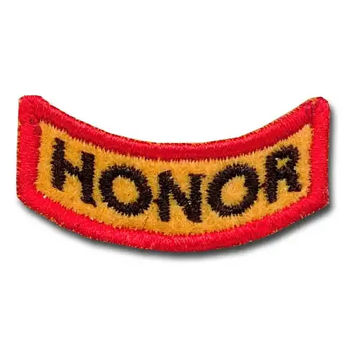 Great Honor Award Patch - Karate Award Patches - Karate Reward Patch