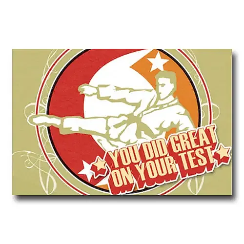 Great Test Postcard - Great Test Card - Promotion Test Postcard