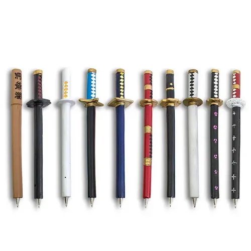 Hand-Painted Sword Pen - Collectors Samurai Pens - Martial arts gift ...