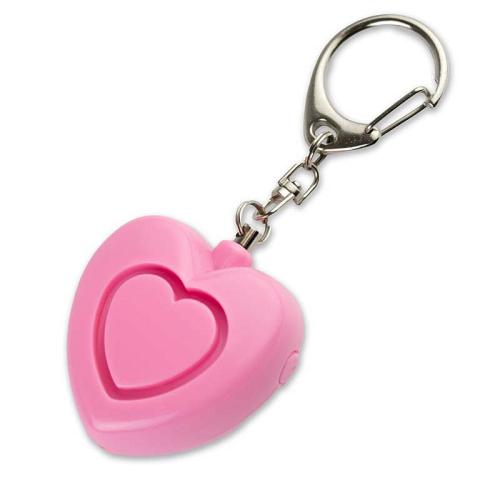 Heart Pull-Pin Panic Alarm - Keychain Panic Alarms - Heart Alarm ...