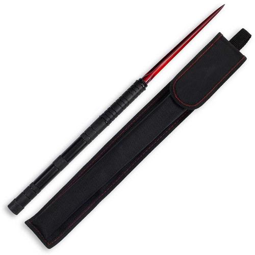 Hidden Red Blade Baton - Self-Defense Weapons - Steel Baton Knife ...
