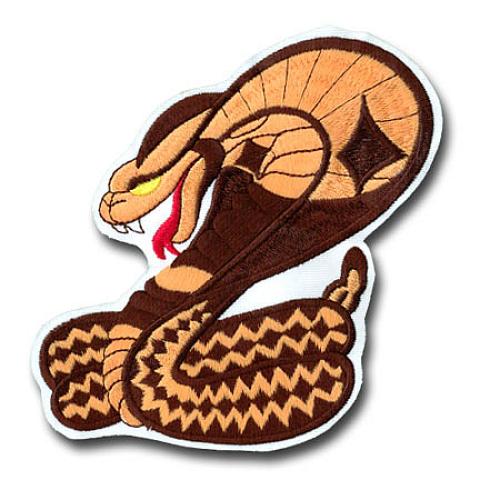 Hissing Cobra Patch - Snake Patch - Animal Patches