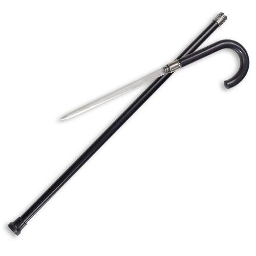 Hook Sword Cane - Traditional Sword Cane - Black Sword Cane ...
