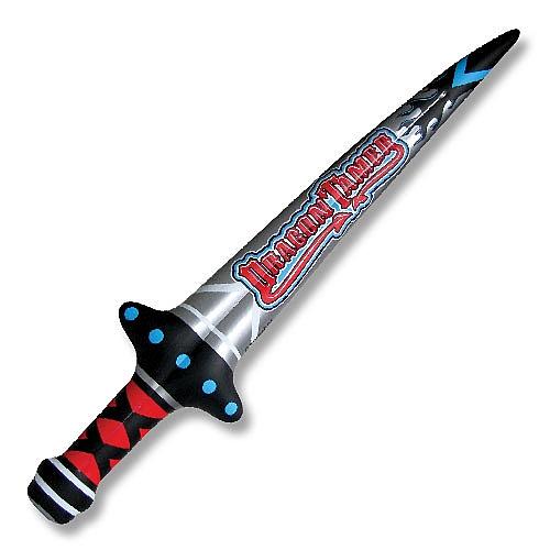 Inflatable Dragon Tamer Sword - Blow-Up Toy Swords - Air Filled Dragon ...